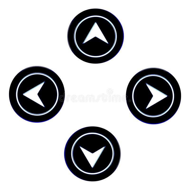 Arrows stock illustration. Illustration of direction, position - 4537368