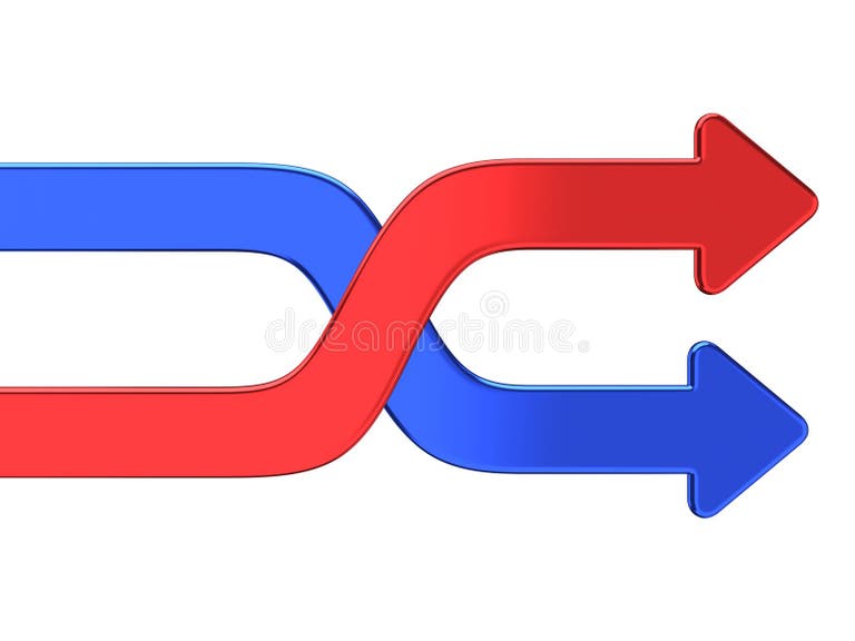 Intersection Arrows Stock Illustrations – 3,405 Intersection Arrows ...