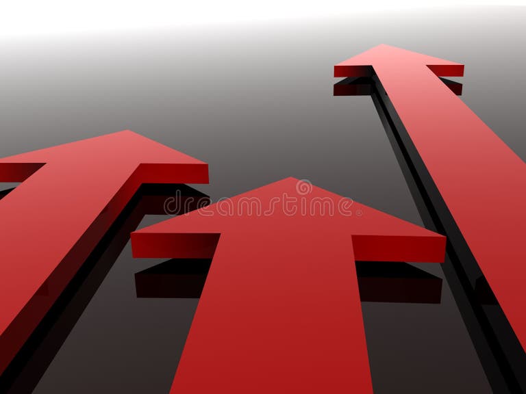 Arrows Same Direction Stock Illustrations – 284 Arrows Same Direction ...