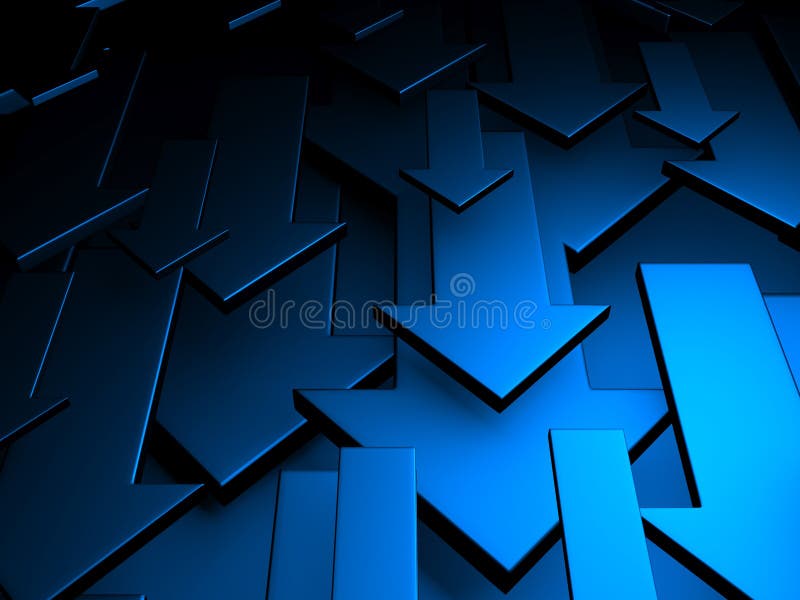 Arrows Abstract Marketing Empty Background Stock Illustration ...