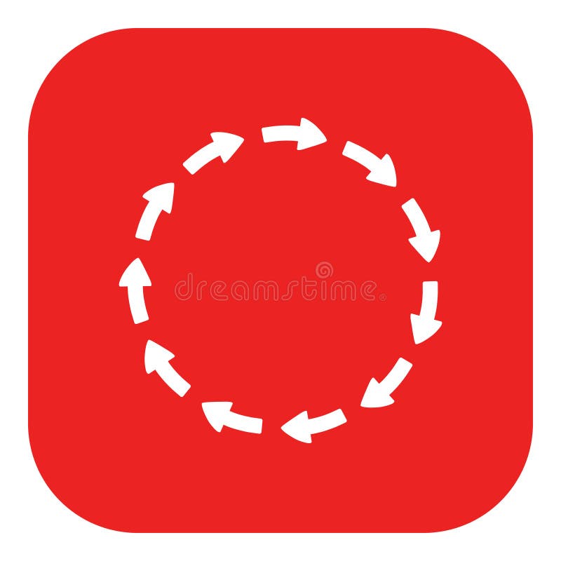 Arrows and app icon stock vector. Illustration of round - 245779432