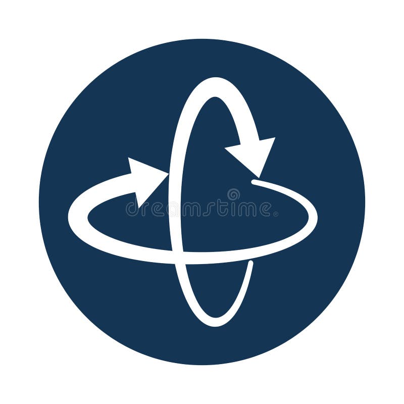 Arrows Around in All Directions Stock Vector - Illustration of point ...