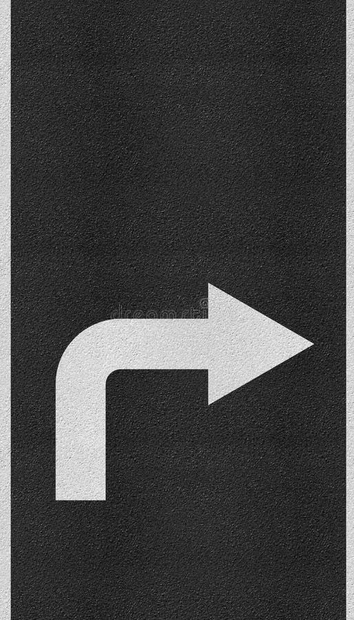 Arrows on Asphalt Road Texture Stock Image - Image of black, material ...