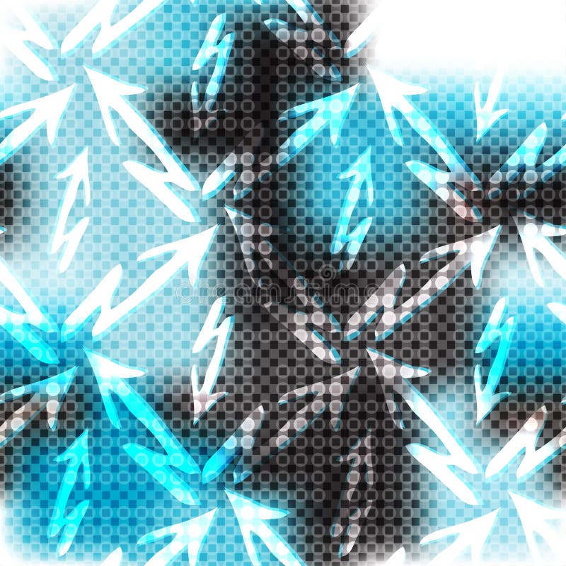 Arrows Background Abstract Geometric Seamless Texture Stock Vector ...