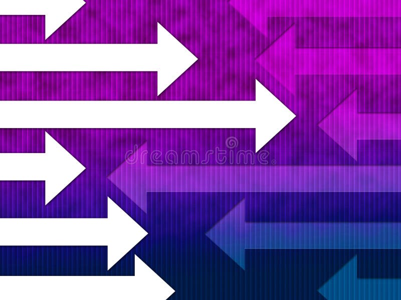 Arrows Background Shows Left Right and Direction Stock Illustration ... Arrows Background Shows Left Right and Direction Stock Illustration ...