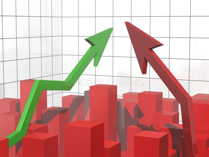 Arrows and balance stock illustration. Illustration of change - 8479823