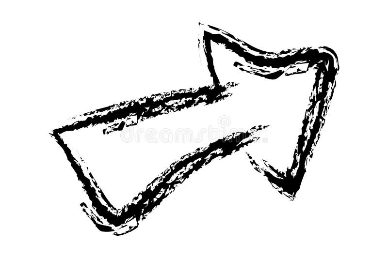 Arrows, Black Simple Hand Draw Doodle Sketch Stock Vector ... Arrows, Black Simple Hand Draw Doodle Sketch Stock Vector ...
