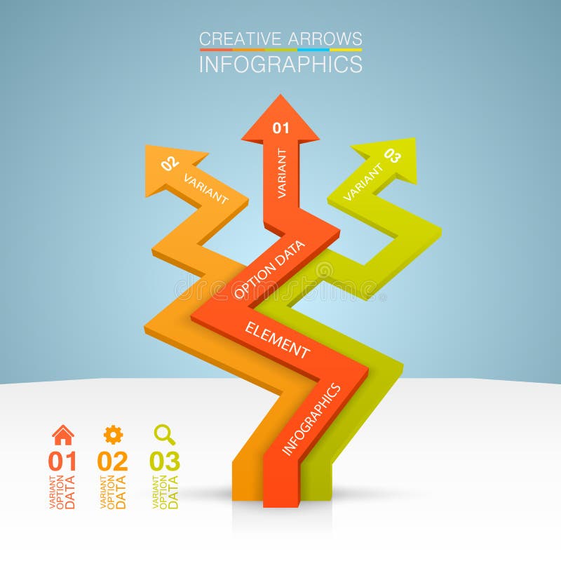 Business Decision Concept Illustration with Businessman Standing in ...