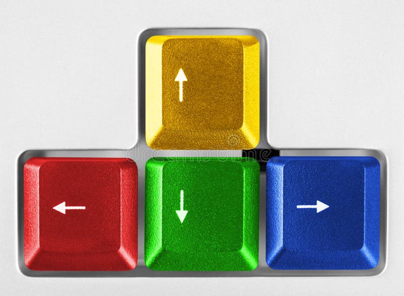 Computer Keyboard with Play, Pause and Stop Keys Stock Image - Image of ...