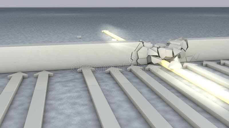 Arrows Cannot Break Wall, One Leader Arrow Breaks through Beats ...