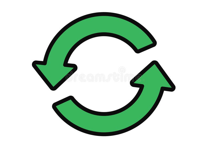 Arrows circle clipart stock vector. Illustration of motion - 368719621