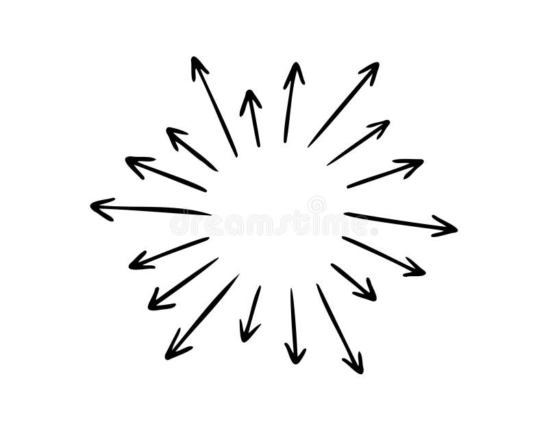 Circle Arrows Inward Stock Illustrations – 516 Circle Arrows Inward ...