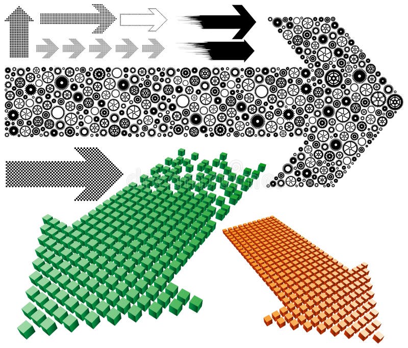 Messy Arrows Stock Illustrations – 235 Messy Arrows Stock Illustrations ...