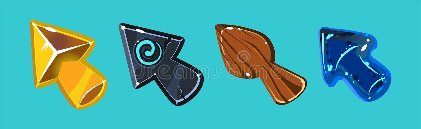 Wooden Cursors Stock Illustrations – 24 Wooden Cursors Stock ...