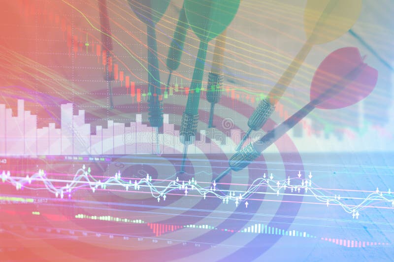Arrows Dart Hitting the Center of a Target, Success Business Con Stock ... Arrows Dart Hitting the Center of a Target, Success Business Con Stock ...