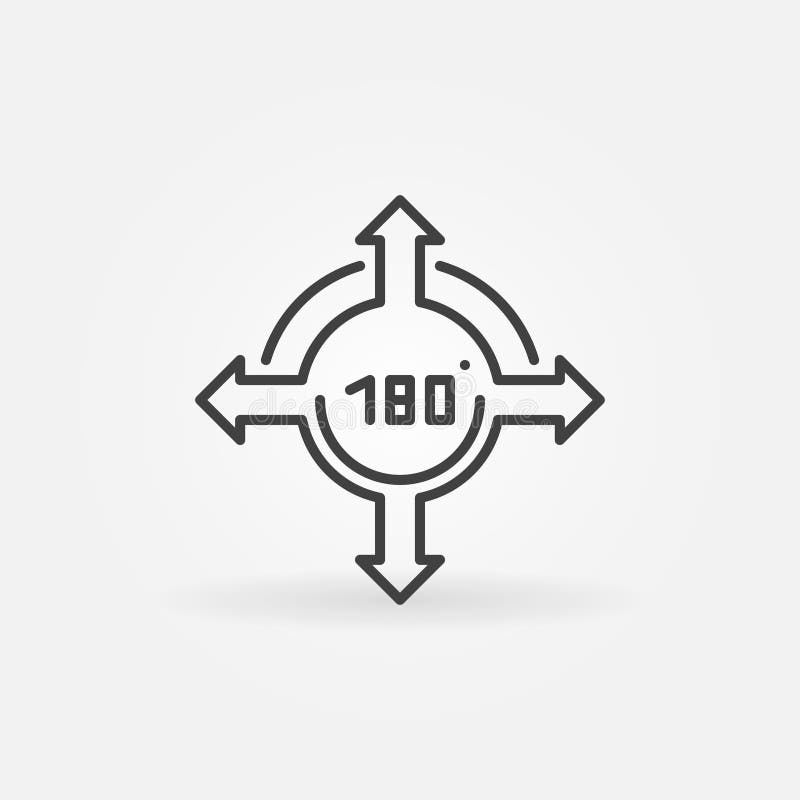 180 Degree Arrow Stock Illustrations – 166 180 Degree Arrow Stock ...