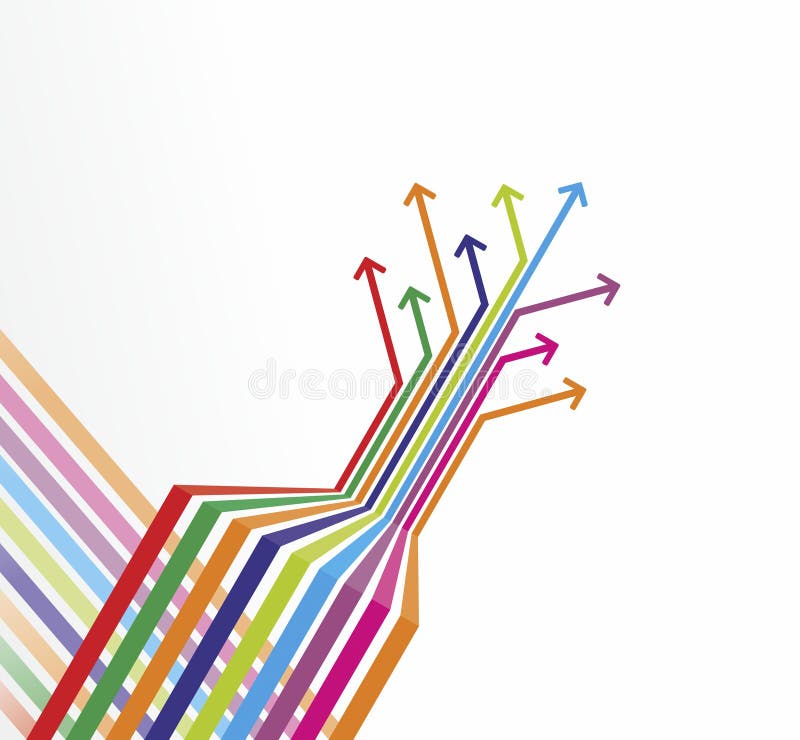 Arrows stock illustration. Illustration of symbol, trend - 45980037