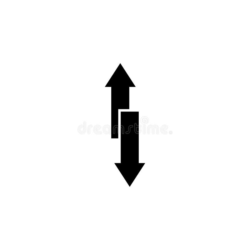 Arrows of Different Directions Icon. Element of Web Icon with One Color ...