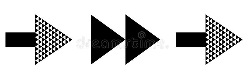 Arrows, Direction Indicators, Movement Indicators, Buttons Stock Vector ...