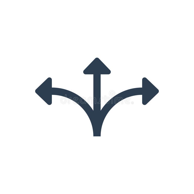 Arrows Directions Icon stock illustration. Illustration of icon - 390379900