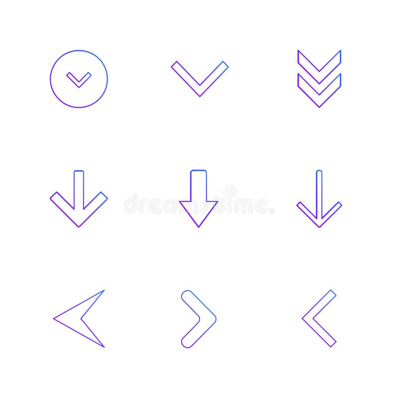 Arrows , Directions , Pointer , Arrow , User Interface , Pointer Stock Vector - Illustration of ...
