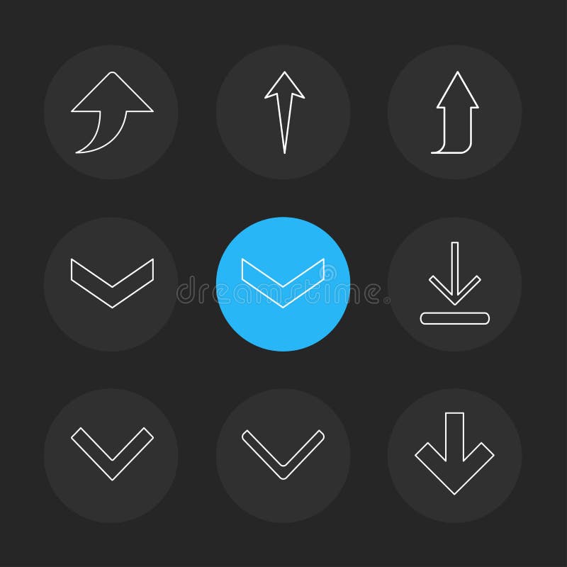 Arrows , Directions , Pointer , Arrow , User Interface , Pointer Stock ...