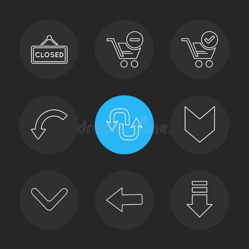 Arrows , Directions , Pointer , Arrow , User Interface , Arrow Stock ...