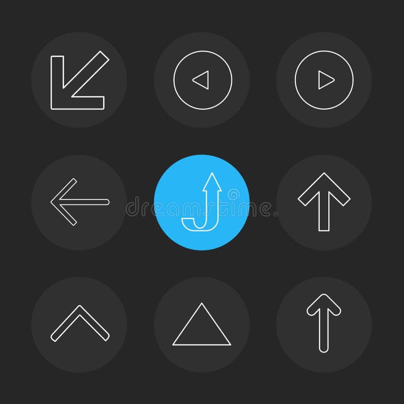 Arrows , Directions , Pointer , Arrow , User Interface , Pointer Stock ...