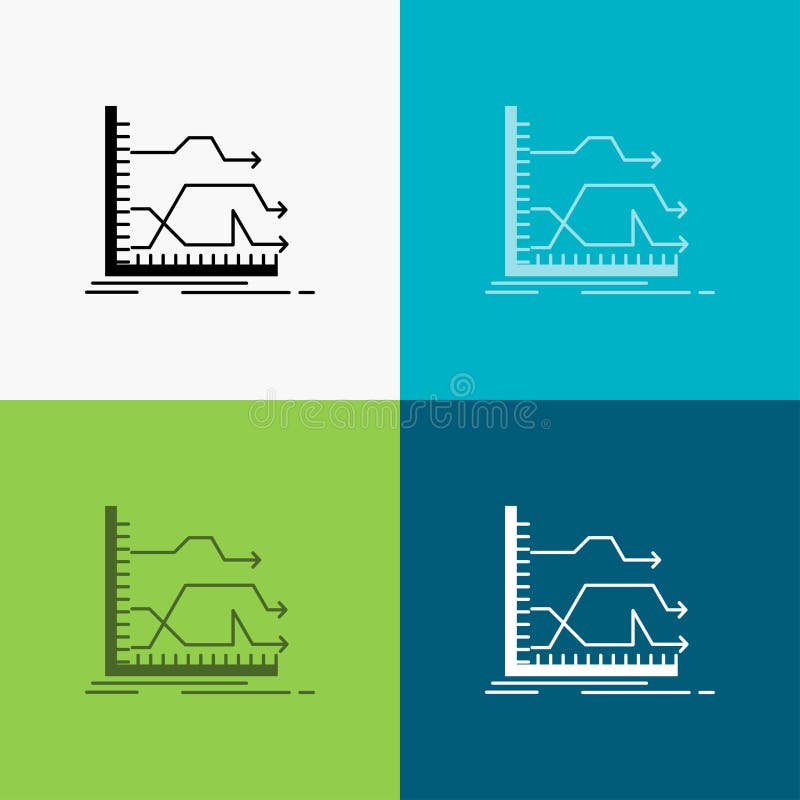Arrows, Forward, Graph, Market, Prediction Icon Over Various Background ...