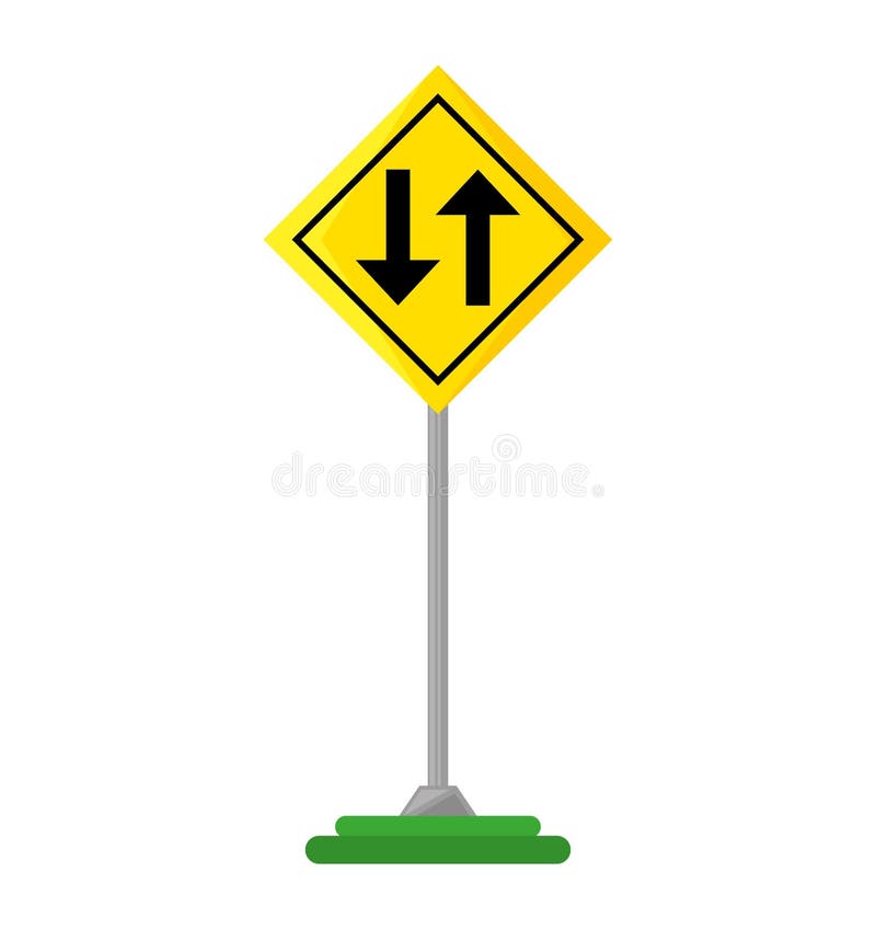 Arrows Guide Traffic Signal Stock Vector - Illustration of traffic ...