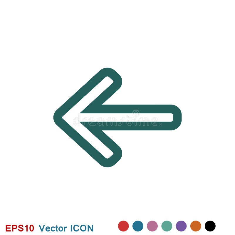 Arrows Icon. Arrow for the Website and App Stock Illustration ...