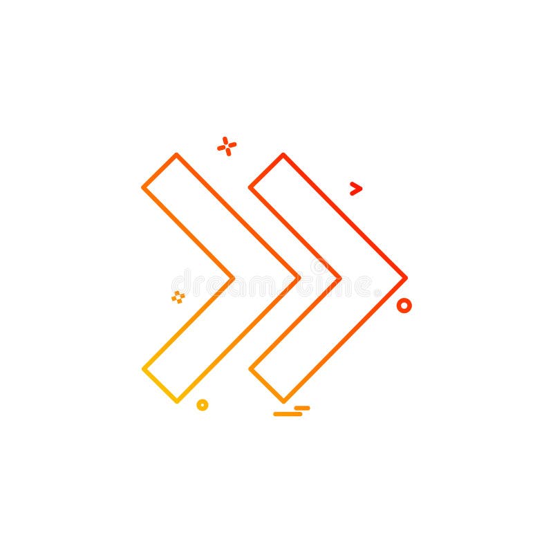 Arrows icon design vector stock vector. Illustration of collection ...