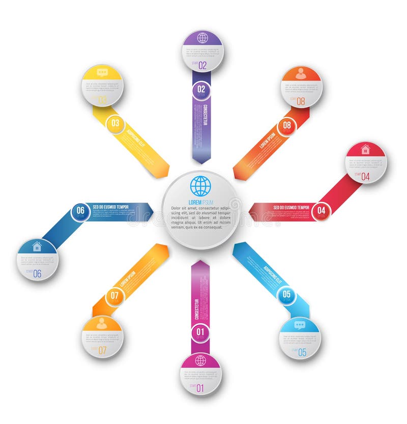 Infographic Template Different Ways Stock Illustrations – 113 ...