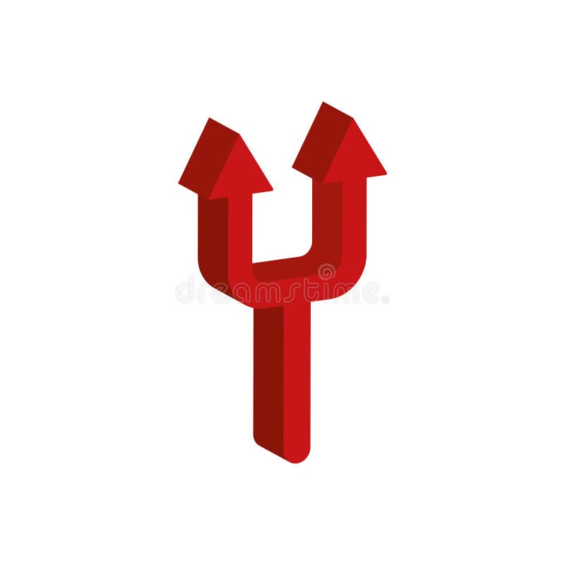 Arrows Intersection 3d Style Icon Stock Vector - Illustration of vector ...