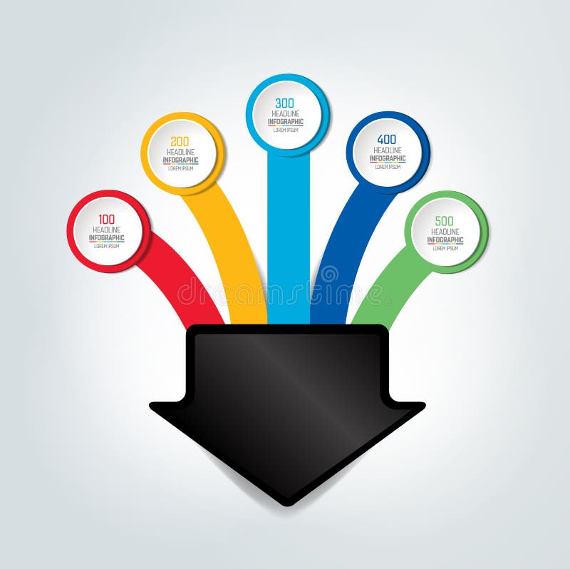 Five Arrows One Stock Illustrations – 120 Five Arrows One Stock ...