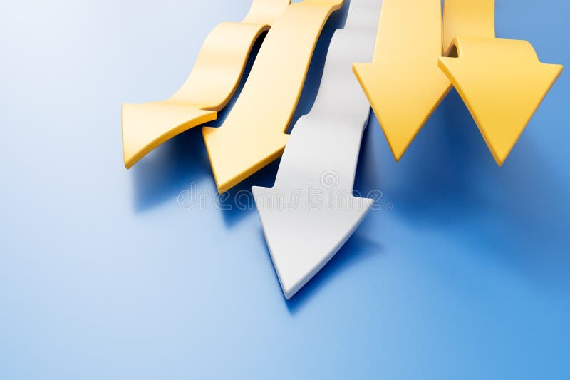 Arrows Same Direction Stock Illustrations – 189 Arrows Same Direction ...