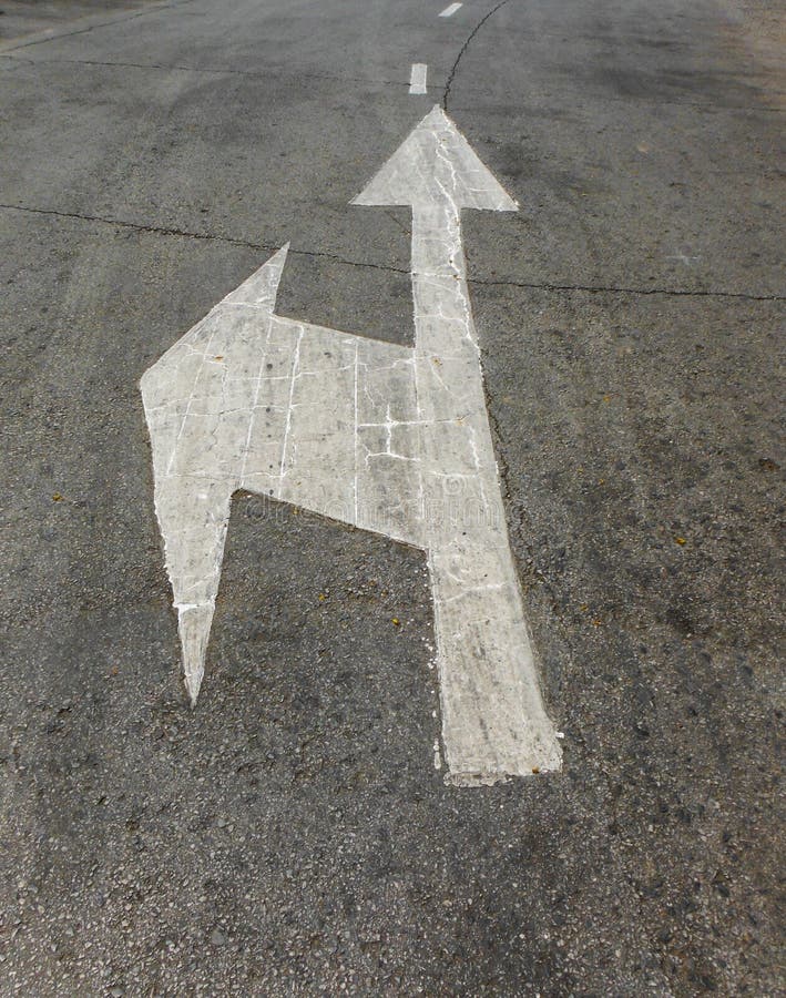 Arrows stock photo. Image of traffic, path, arrow, direction - 40035470