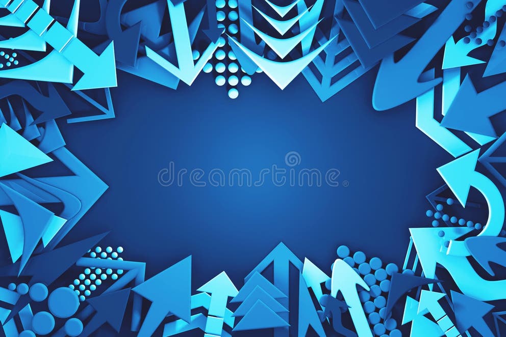 Arrows pointing stock illustration. Illustration of collection - 44139986