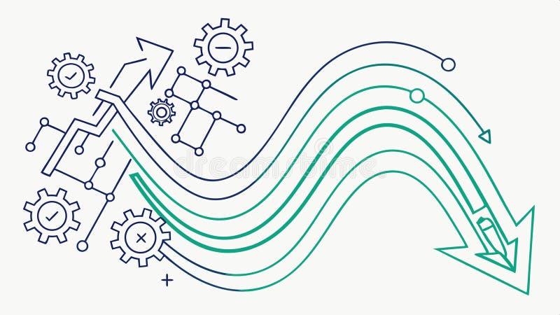 Arrows Pointing Down, Infographic Element, and Direction Design Vector ...