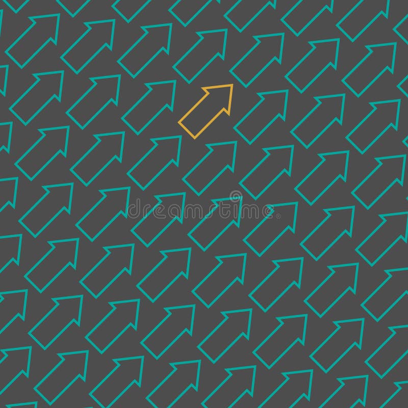 Arrows Same Direction Stock Illustrations – 189 Arrows Same Direction ...