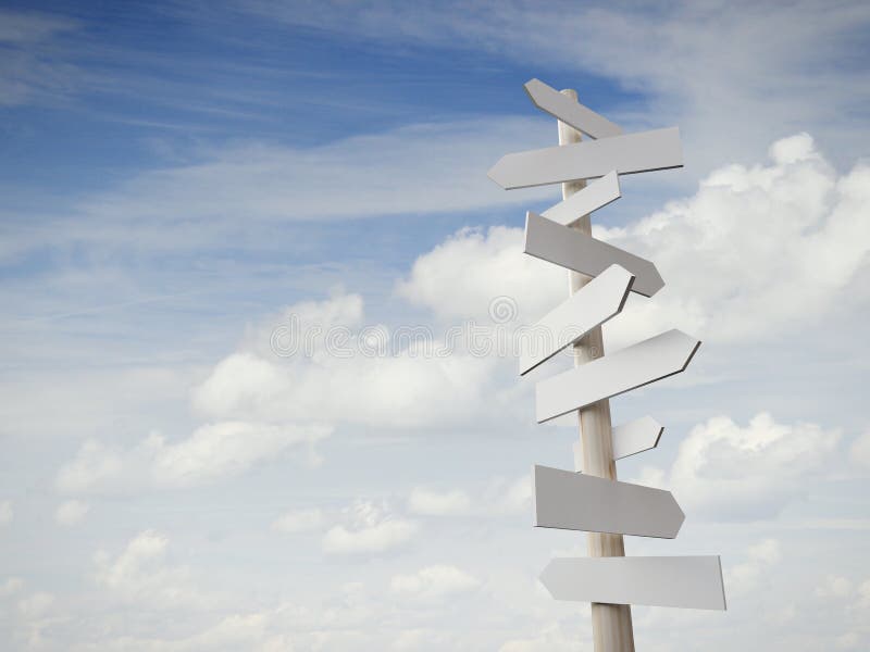 Arrows pointing stock illustration. Illustration of indication - 32990036