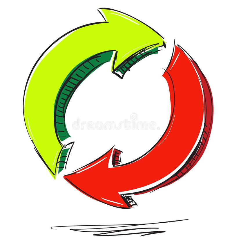 Arrows Repeat Restore Sign Royalty Free Stock Photo - Image: 31016175