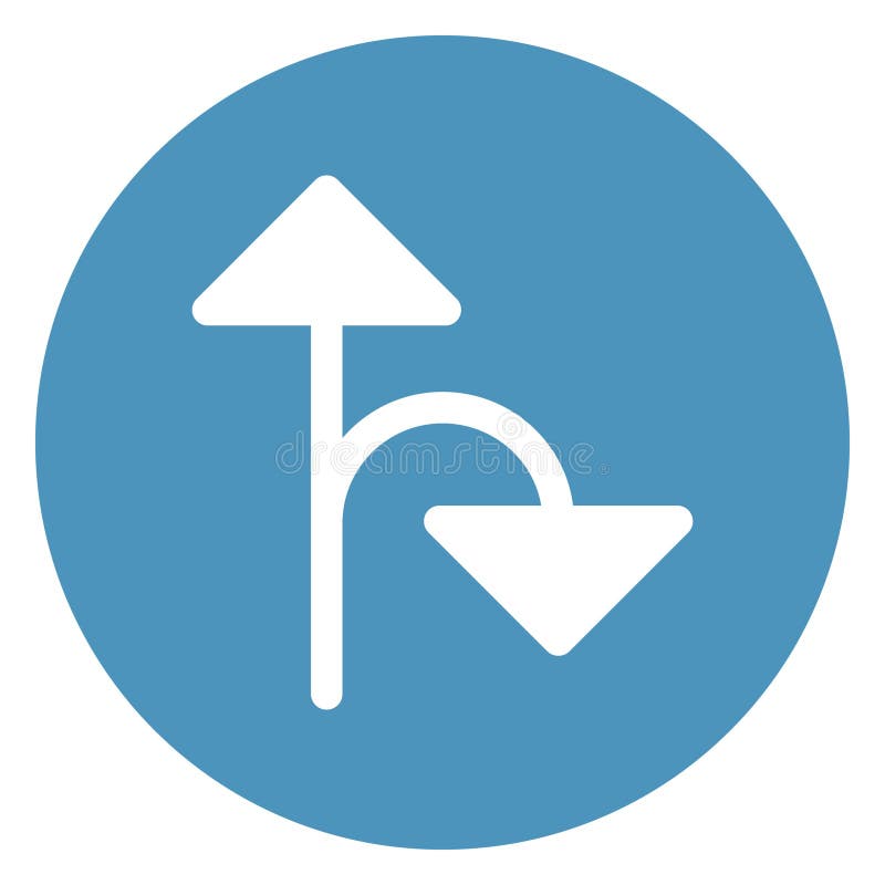 Arrows, Right Isolated Vector Icon Which Can Be Easily Modified or ...