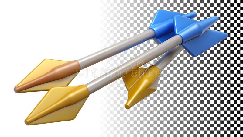 Arrows with Rocket Launch, Growth, Success, Direction and Progress Icon ...