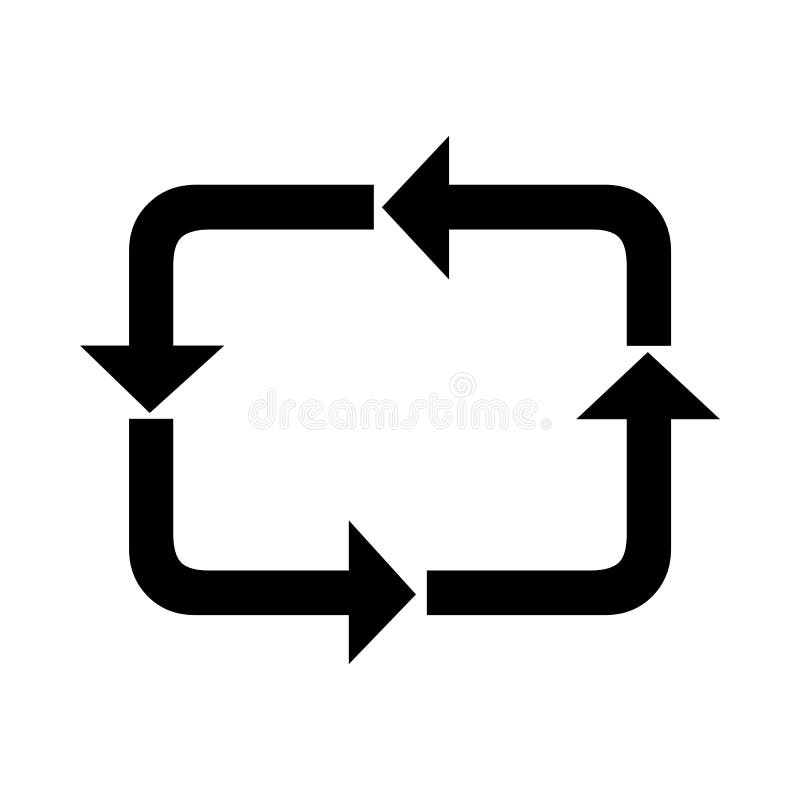 Rotating Arrow Flat Art Stock Illustrations – 62 Rotating Arrow Flat ...