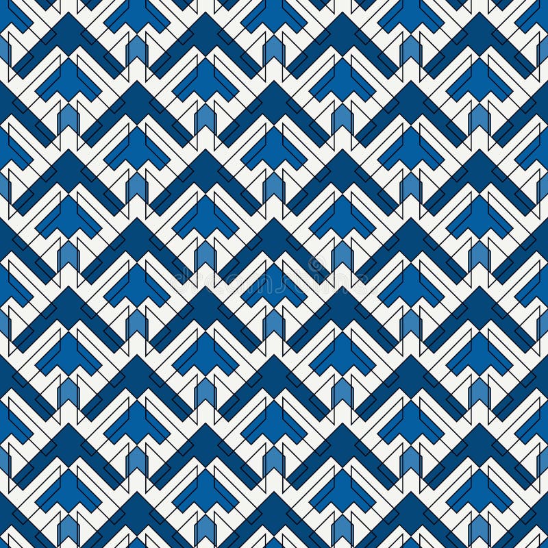 Arrows, Scales Seamless Pattern. Ethnic, Tribal Print. Squama, Chevrons ...