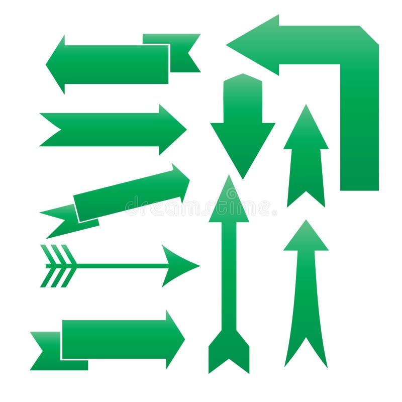 Arrows, Sketch and Graphic with Signal Pointing in a Direction To ...