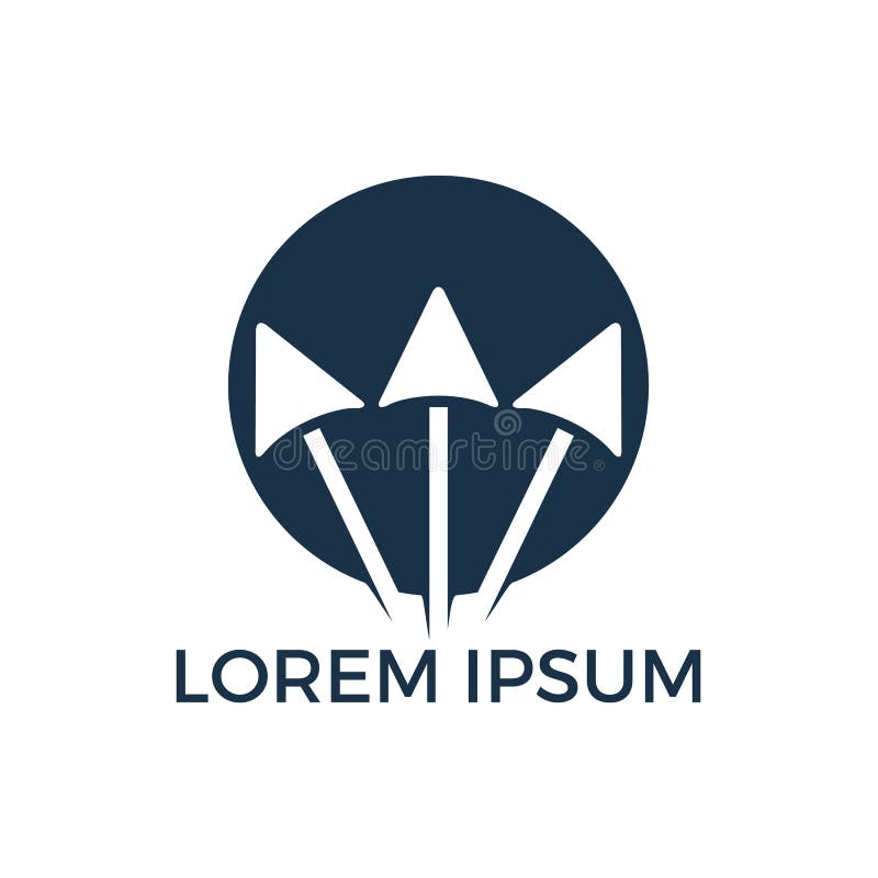 Arrows Star Shape Vector Logo Design. Arrow Vector Icon. Stock Vector ...