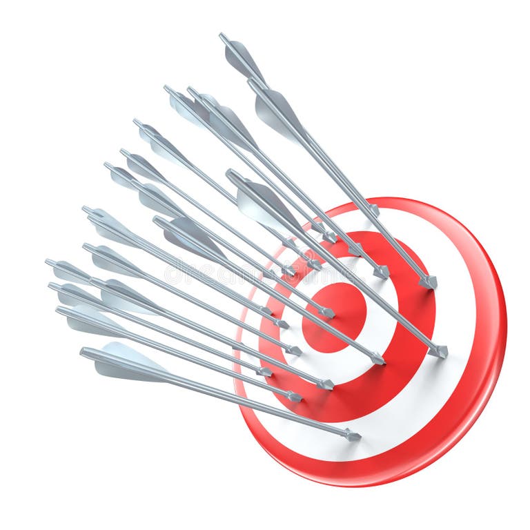 Aim Target Arrows Stock Illustrations – 8,851 Aim Target Arrows Stock ...