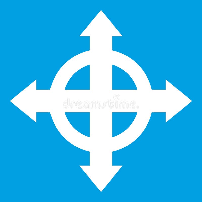 Arrows Off Target stock illustration. Illustration of symbol - 50151914